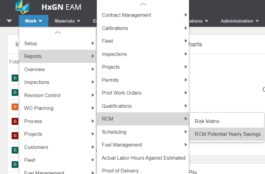 How do I use HxGN EAM to implement a reliability-centered maintenance ...
